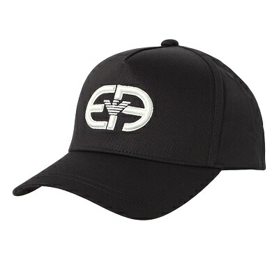 【楽天市場】エンポリオアルマーニ EMPORIO ARMANI 627866 2R554 00020 BASEBALL HAT ブラック ...