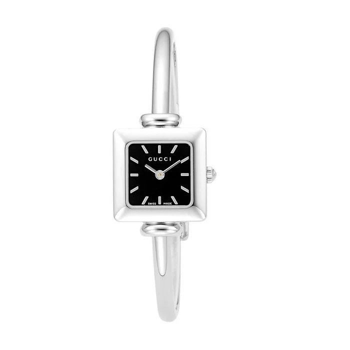 【楽天市場】グッチ GUCCI YA019517 レディース 腕時計 WGGG シルバー ブラックフェイス ステンレスブレス【新品・未使用 ...