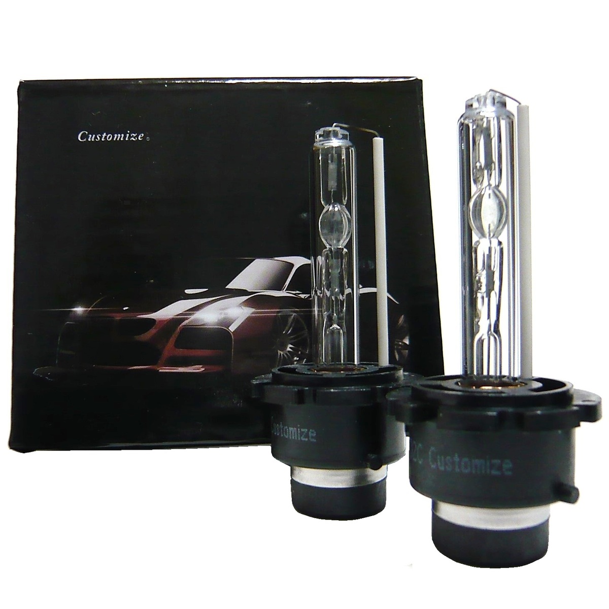 【楽天市場】送料無料 D2S 55W 6000K～15000K 各種 HIDバルブ ヘッドライト 交換用 2本セット：Customize