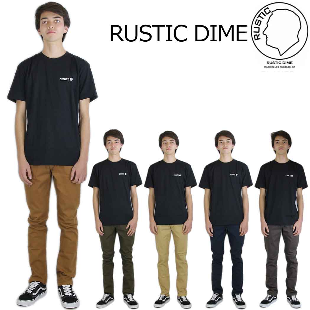 【楽天市場】パンツ ラスティックダイム スリムストレート Rustic Dime Slim Taper Pants DS150 スリムフィット テイパー ストレッチ デニム メンズ コットン ...