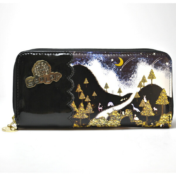 【楽天市場】scolor（スカラー）SC18シリーズ ラウンド長財布 黒：CUTE BEAUTY楽天市場店