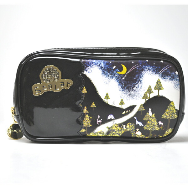 【楽天市場】scolor（スカラー）SC18シリーズ 通しマチポーチ(大) 黒：CUTE BEAUTY楽天市場店