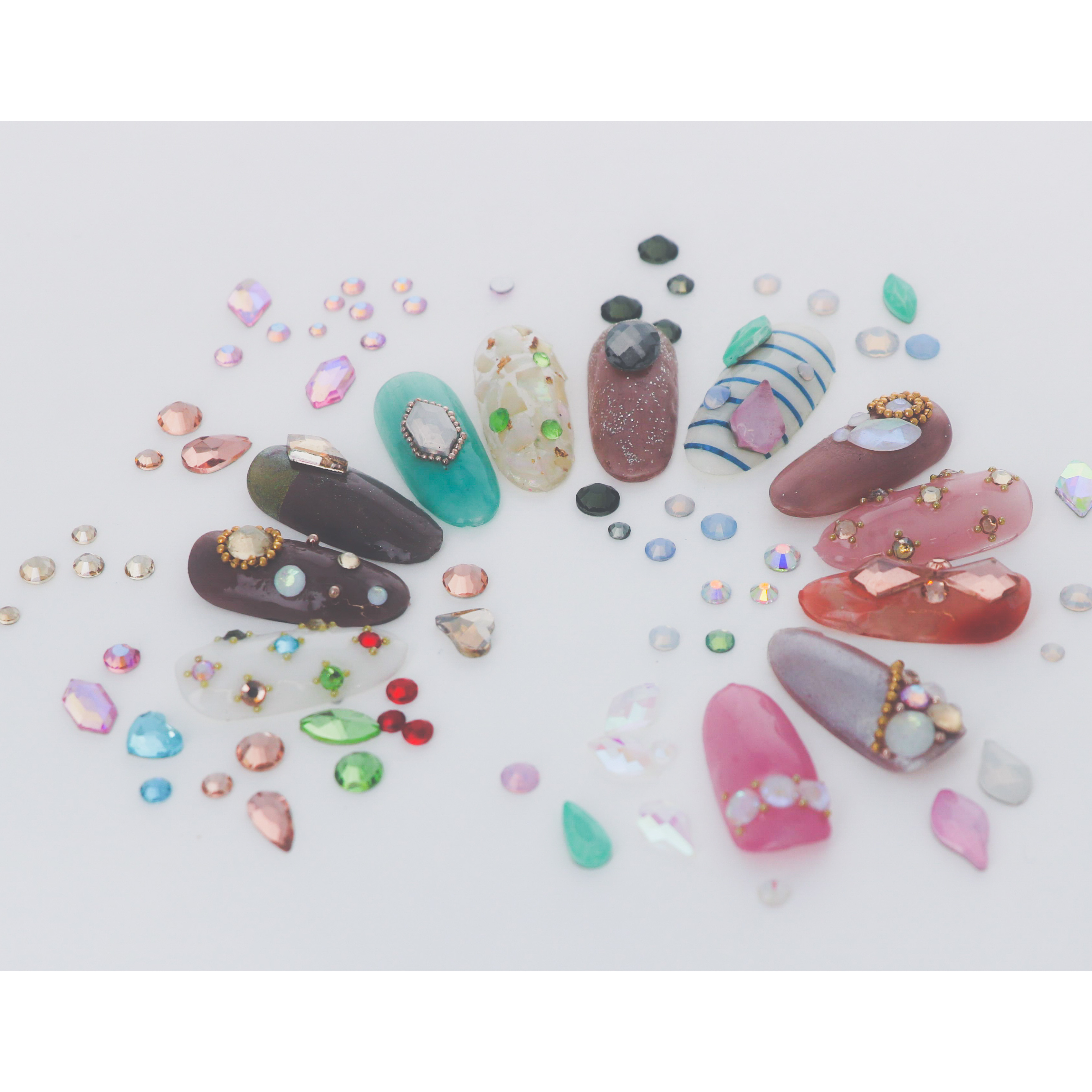 【楽天市場】BEAUTY NAILER ビューティーネイラー クリスタルストーン ミックス CSM−2 CSM−3 CSM−4 CSM−5 ...