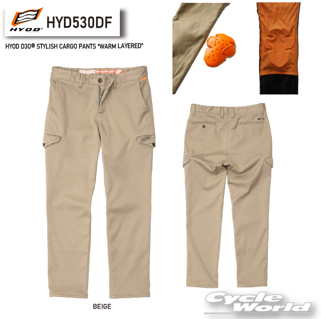 【楽天市場】☆【HYOD】HYD530DF HYOD D3O? STYLISH CARGO PANTS “WARM LAYERED ...