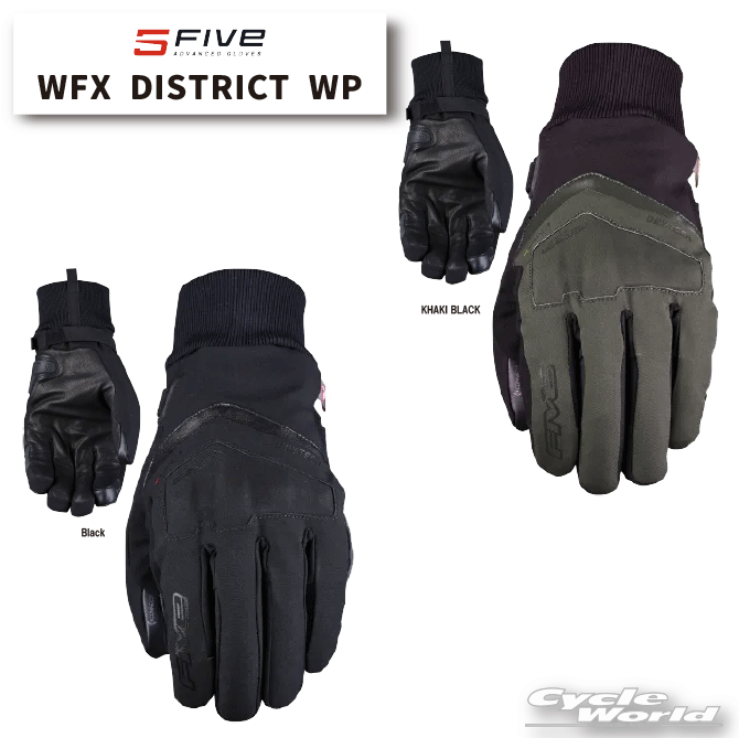 【楽天市場】☆正規品【Five】WFX DISTRICT WP透湿防水 耐水 防寒 ゴートレザー ストレッチリブ ウィンターグローブ スマホ ...