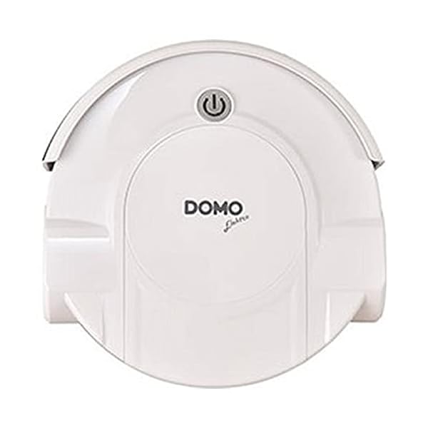 【楽天市場】DOMO ELEKTRO お掃除ロボット オートクリーナー ロボットクリーナー ホワイト DM0001WH 全長約254×横約250×高さ約76mm：サイクルコネクション楽天市場店