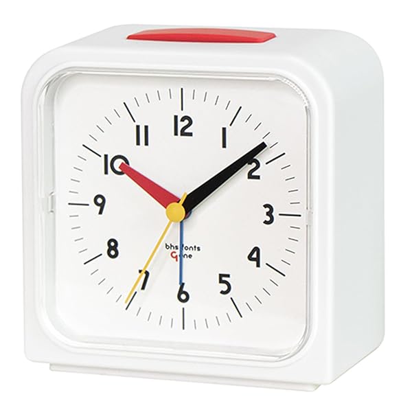 【楽天市場】卓上時計 バウハウス GENE ALARM CLOCK Universal Alarm ホワイト DCL-009：サイクルコネクション楽天市場店