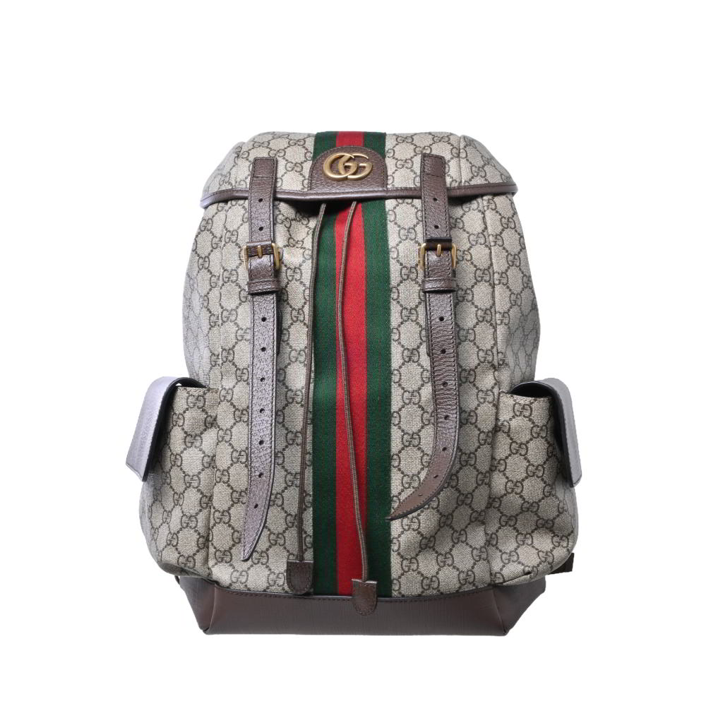 【楽天市場】GUCCI 598140 オフィディア ミディアム バックパック リュック - グレー グッチ 【中古】：CYCLE HEARTS ...