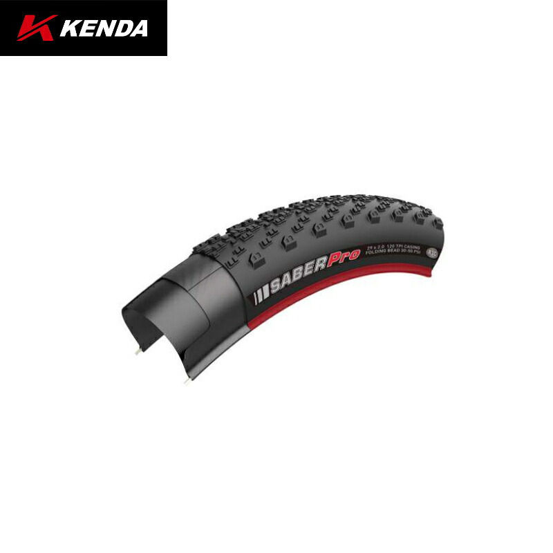 【楽天市場】KENDA ケンダ SABER K1174 27.5x2.40 R3C TR アラミドビード BK：サイクリック楽天市場店