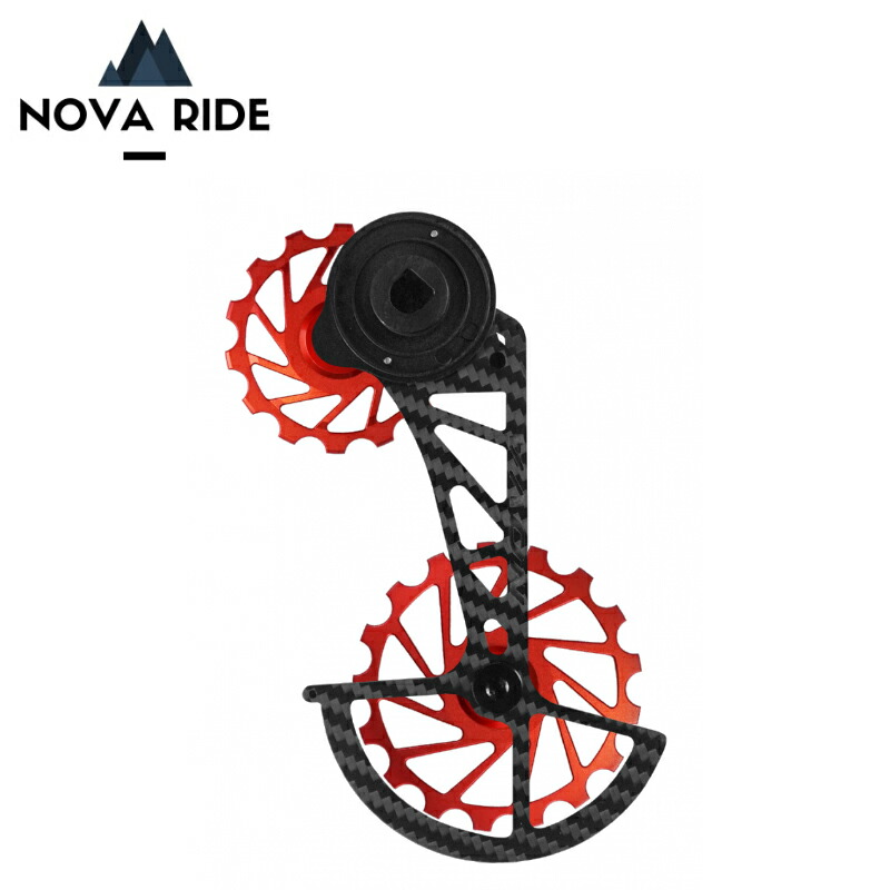 【楽天市場】NOVA RIDE ノヴァライド OSPW AXS RED/FORCE XPLR RED ビッグプーリー：サイクリック楽天市場店