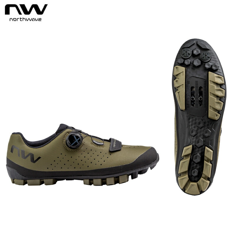 【楽天市場】Northwave ノースウェーブ HAMMER PLUS GREEN FOREST/BLACK：サイクリック楽天市場店