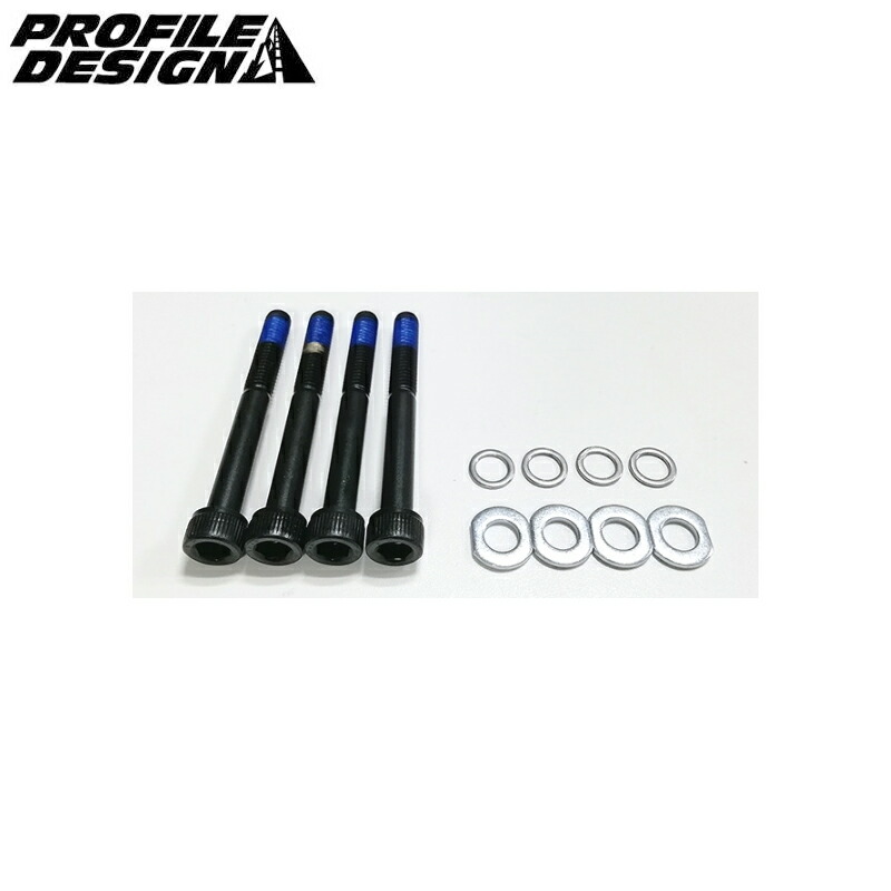 【楽天市場】PROFILE DESIGN Aerobar Riser Bolt Kit(55-70mm) 4本入り：サイクリック楽天市場店