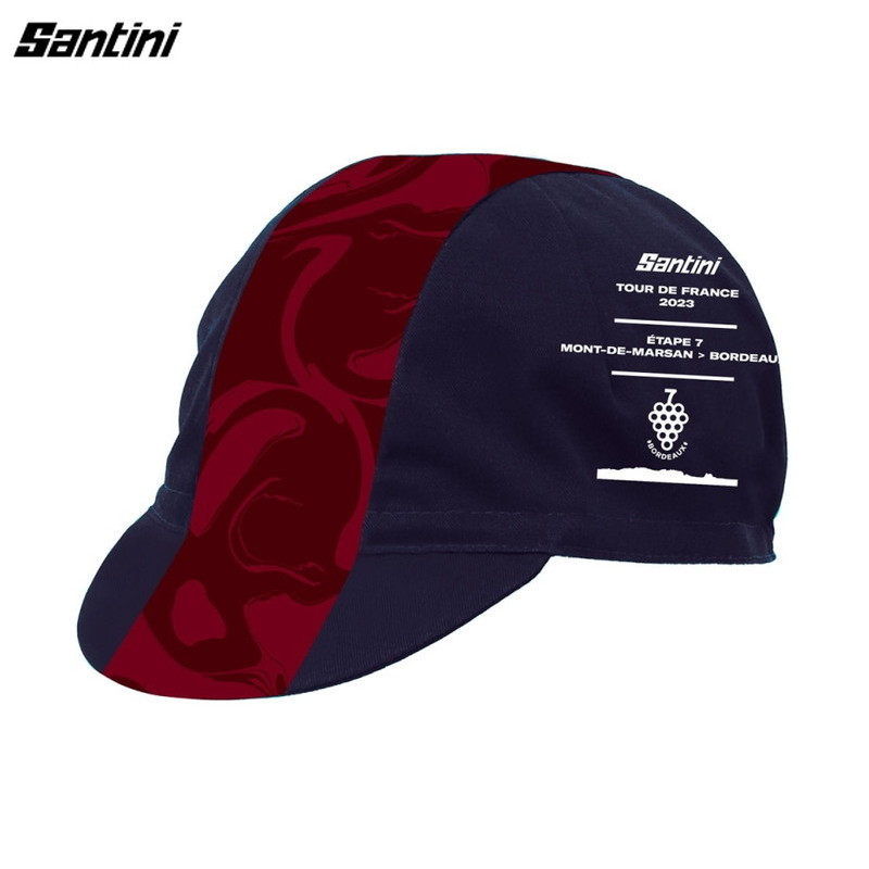 【楽天市場】Santini サンティーニ CYCLING CAP サイクリング キャップ モン＝ド＝マルサン/ボルドー キャップ：サイクリック ...