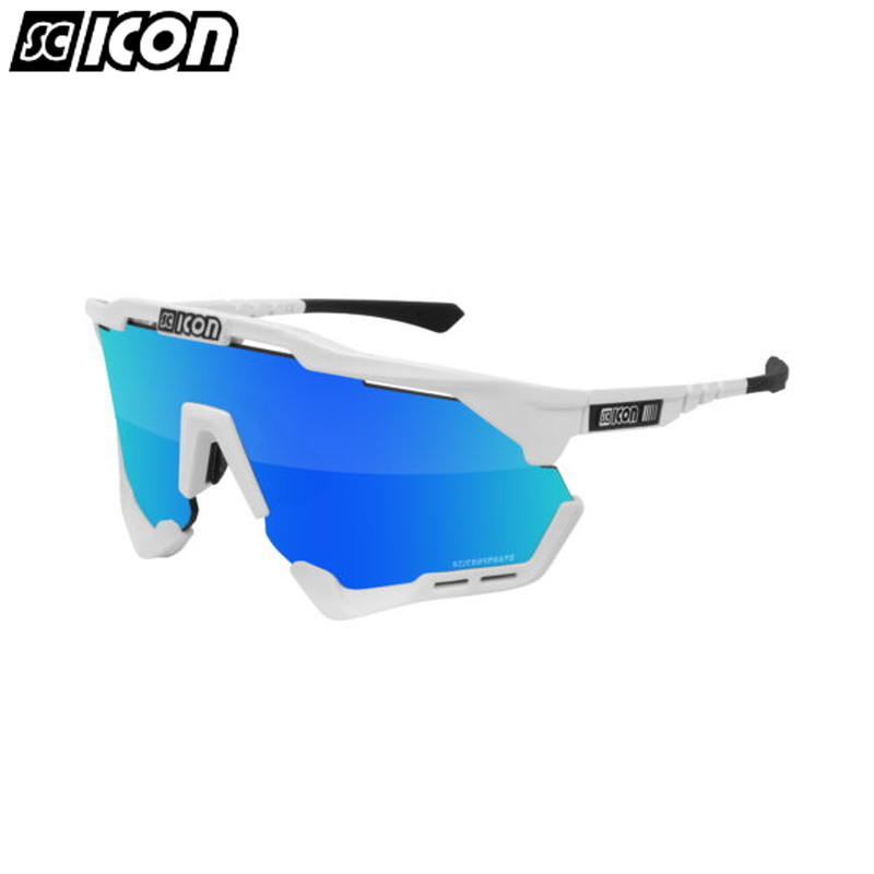 【楽天市場】SCICON SPORTS シーコン AEROSHADE エアロシェード WHITE GLOSS/Multimirror Blue ...