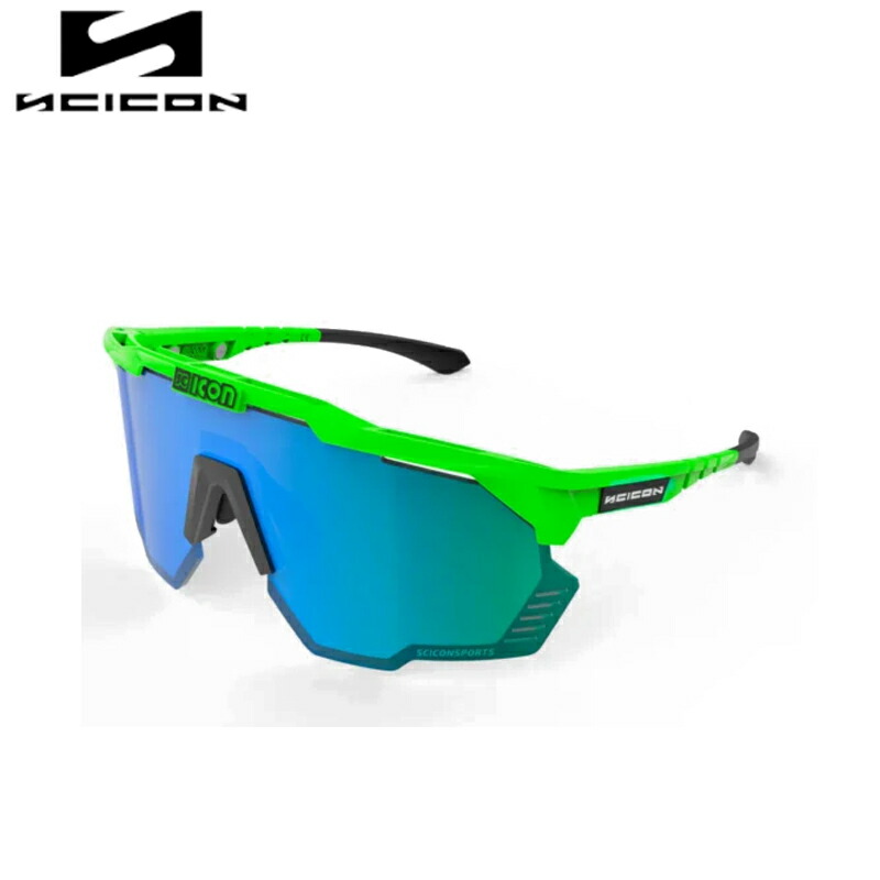 【楽天市場】SCICON SPORTS シーコン AEROSHADE KUNKEN FRAME:GREEN FLUO LENS ...