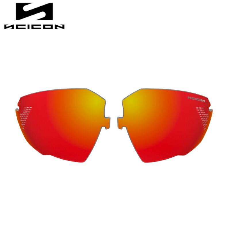 【楽天市場】SCICON SPORTS シーコン AEROJET TITANIUM SPARE LENS Red パーツ：サイクリック楽天市場店