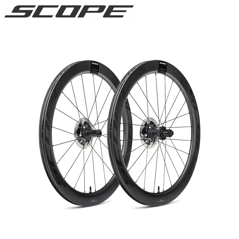 【楽天市場】Scope Cycling スコープサイクリング R5 Disc TLR SKF BLK F/R HG ロードホイール ...