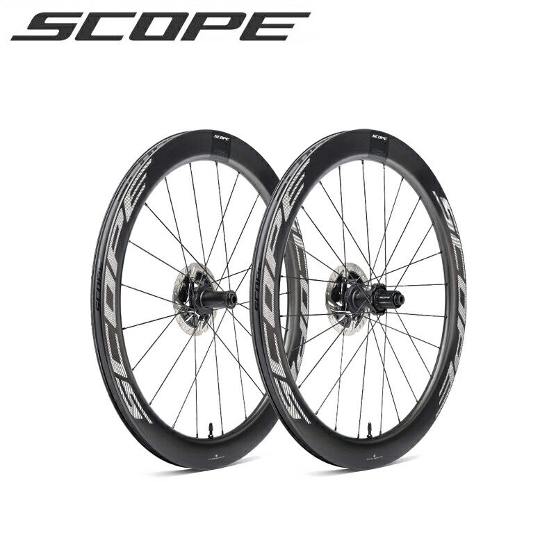 【楽天市場】Scope Cycling スコープサイクリング R5.A Disc TLR SKF WHT F/R UD オールロードホイール ...
