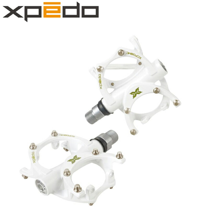 【楽天市場】XPEDO エクスペド TRVS8 WHITE ペダル：サイクリック楽天市場店