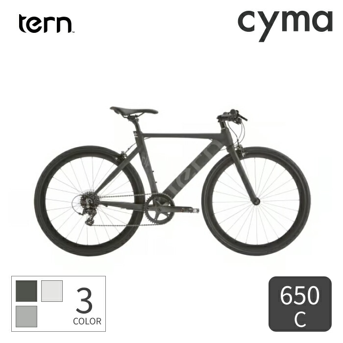 【楽天市場】【マラソン5倍＆Flashクーポン有】スポーツ車 tern(ターン) Rip(リップ) マットブラック 460mm(650C) 500mm(650C) 540mm(700C ...