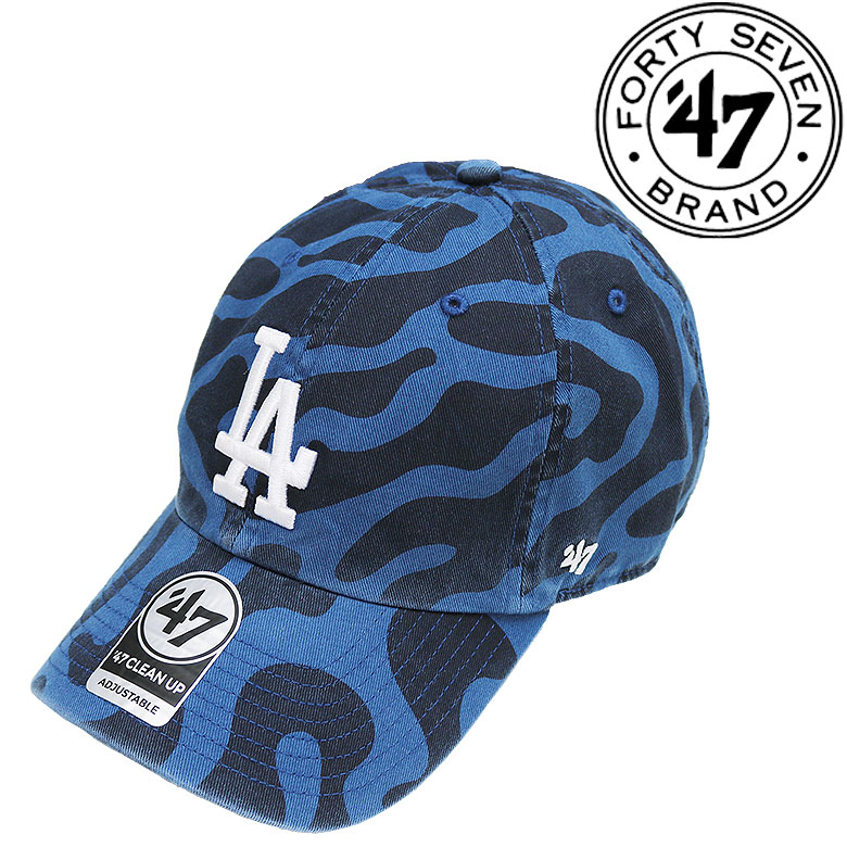 【楽天市場】【47Brand】フォーティーセブンブランド キャップ DODGERS FREEFORM CLEAN UP CAP 帽子 LA ...