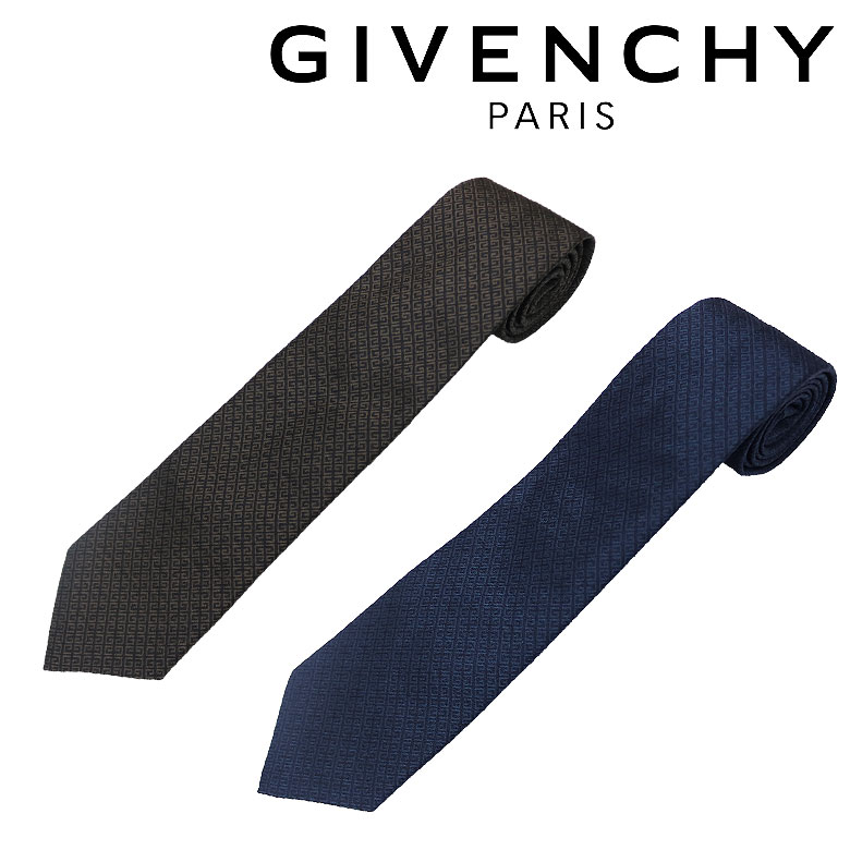 【楽天市場】【GIVENCHY】ジバンシィ ジバンシー ネクタイ タイ TIE シルク 光沢感 4Gエンブレム メンズ プレゼント ブランド小物 父の日ギフト：DBLAND