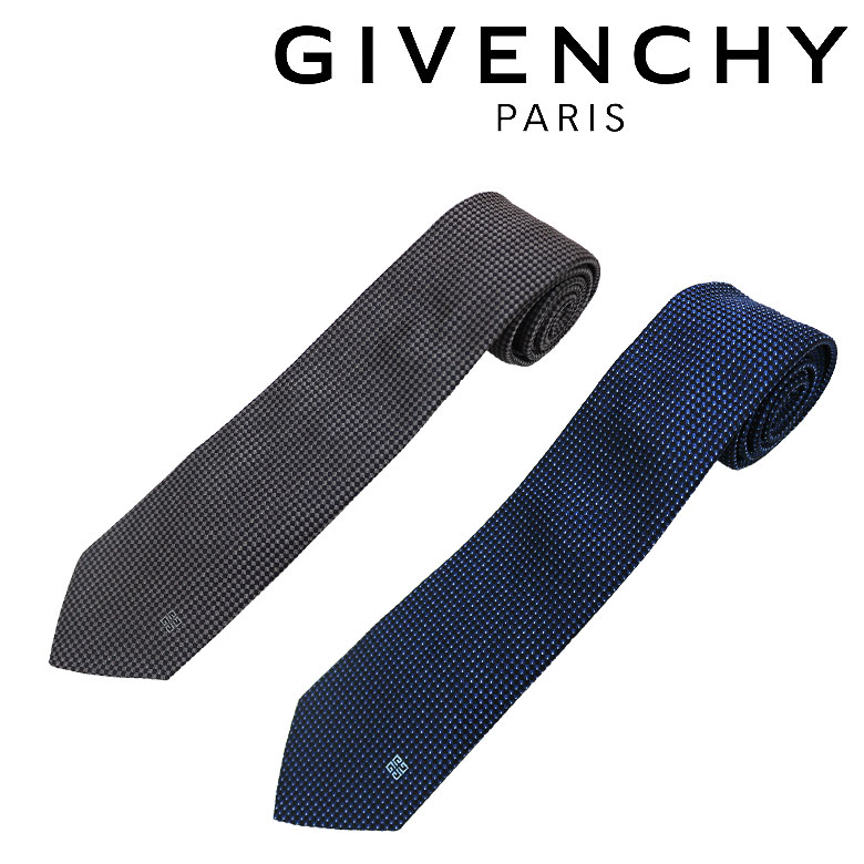 【楽天市場】【GIVENCHY】ジバンシィ ジバンシー ネクタイ タイ TIE シルク 光沢感 4Gエンブレム メンズ プレゼント ブランド小物 父の日ギフト：DBLAND