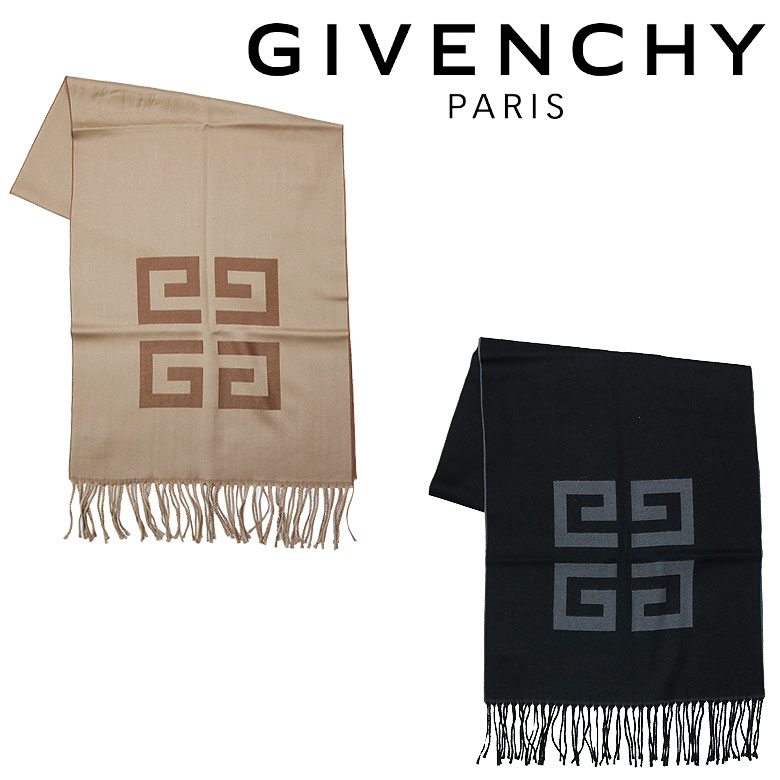 【楽天市場】【GIVENCHY】ジバンシィ ジバンシー マフラー ストール MUFFLER 4Gモチーフ 冬 贈り物 ギフト 記念日 誕生日プレゼント クリスマスプレゼント レディース メンズ ...