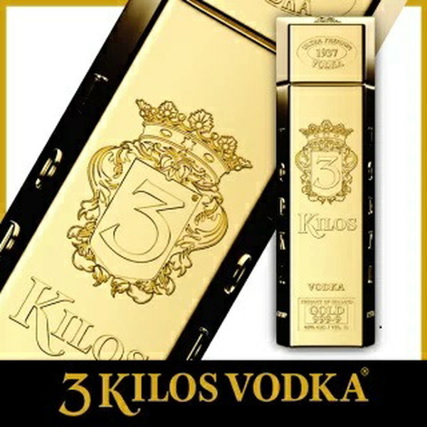 【楽天市場】ウォッカ 3Kilos Vodka Gold 999.9 スリーキロスウォッカ 750ml：ドリームクラフト＆ビッグボス