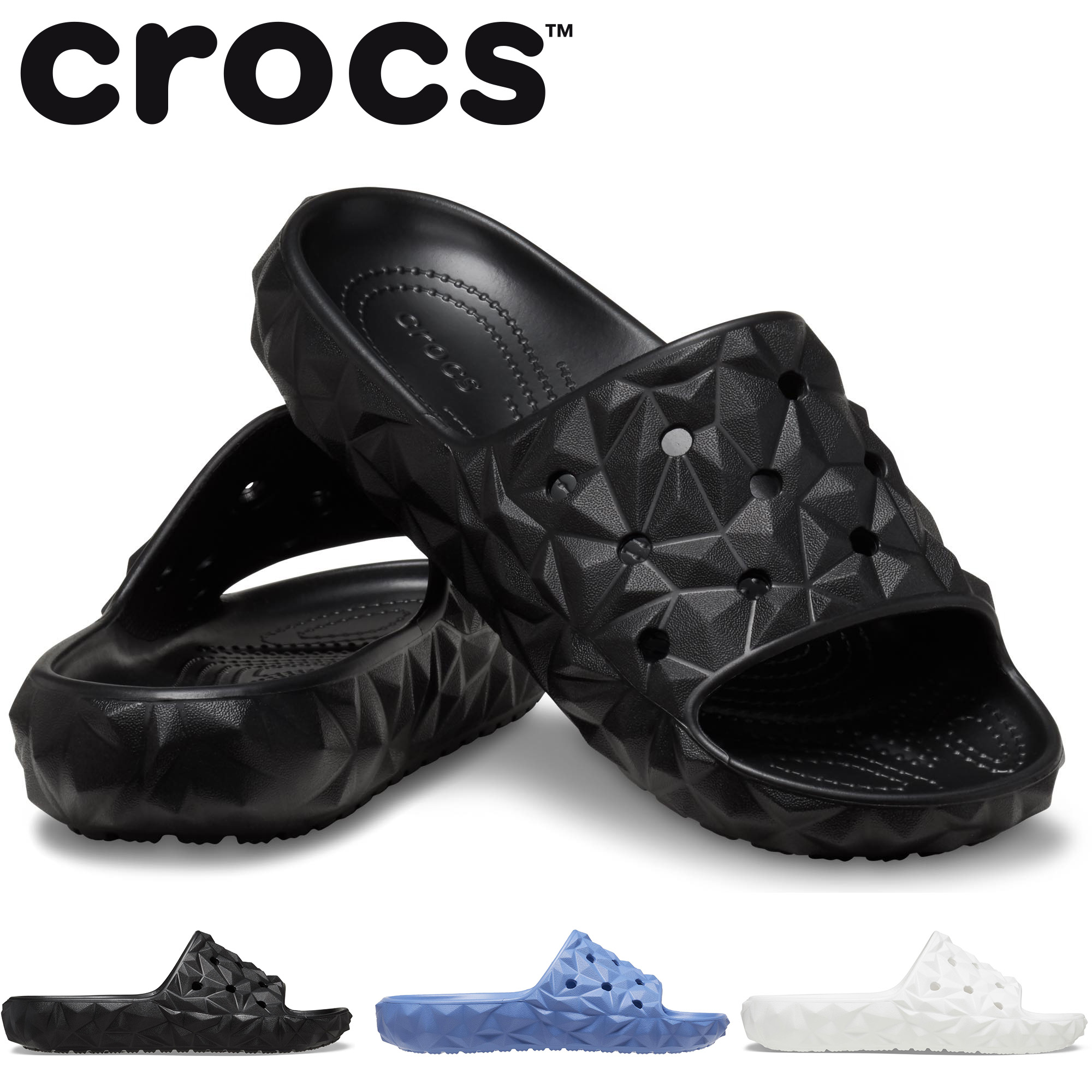 【楽天市場】Crocs(クロックス) クラシック ジオメトリック スライド 2.0 ユニセックス 209608：Drink＆Dream「D ...