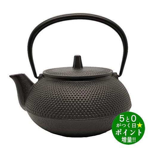 【楽天市場】IWACHU 岩鋳 12802 鉄瓶兼用急須 0.65L 南部鉄器 新5型あられ 日本製【転送不可】：ディーショップワン