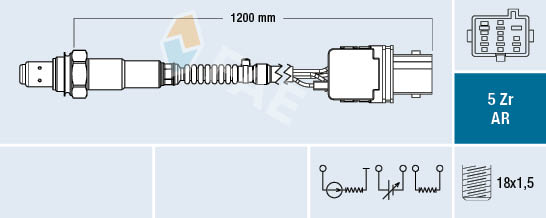 【楽天市場】VOLVO オーツーセンサー FAE製 75005 8627750：輸入車パーツ専門店 D-STIMMER
