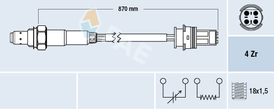 【楽天市場】Mercedes Benz オーツーセンサー FAE製 77274 0005407517：輸入車パーツ専門店 D-STIMMER