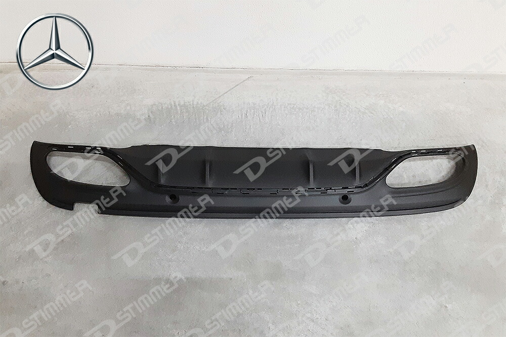 【楽天市場】【9/1-10/1限定 全品P10倍(エントリー要)】メルセデス ベンツ リアバンパーロアカバー 新品 純正品 ...