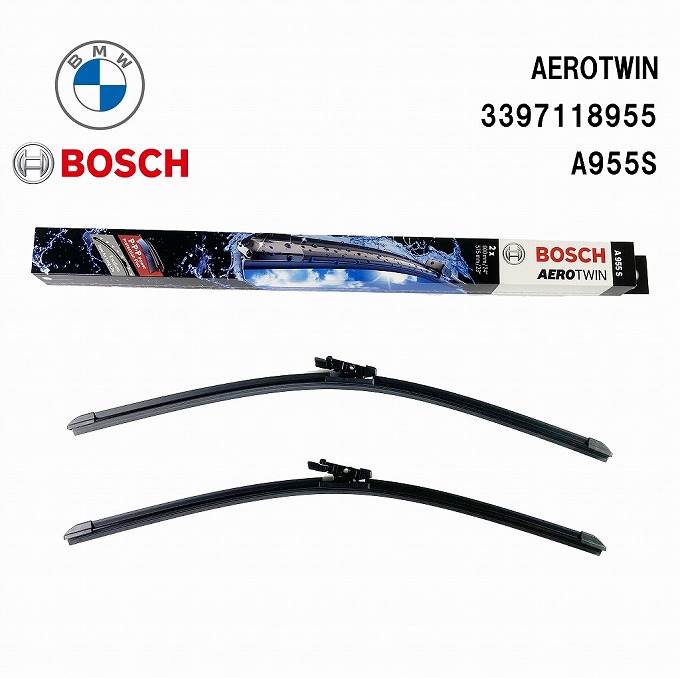 【楽天市場】BMW 5シリーズ E60 E61 BOSCH A955S フロントワイパーブレードセット 純正品番:61612455442 ...