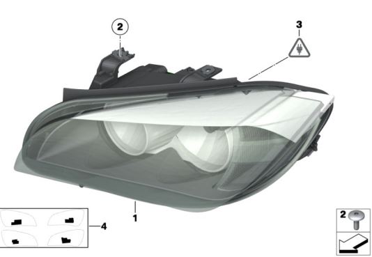 【楽天市場】BMW 優良品 VALEO ヘッドライトユニット 左 X1 E84 63117290263：輸入車パーツ専門店 D-STIMMER