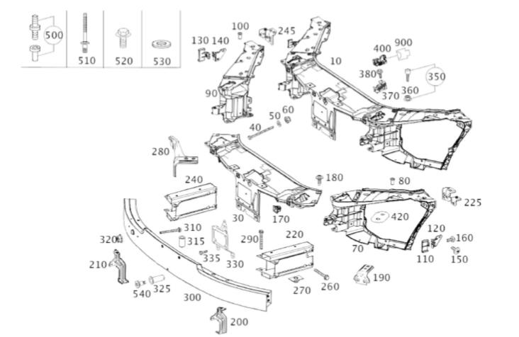 【楽天市場】Mercedes-Benz（メルセデスベンツ） Fコアサポート（純正品・新品） Sクラス 純正品番:2226209801：輸入車 ...