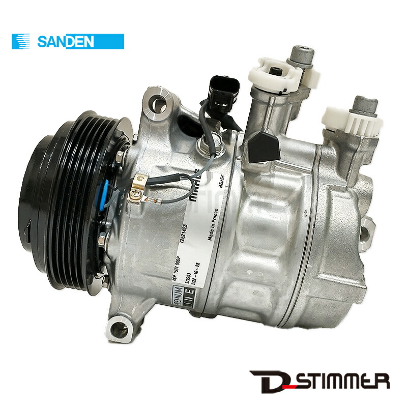 【楽天市場】Mercedes-Benz メルセデス・ベンツ エアコンコンプレッサー 新品 SANDEN PXC14-1749N ...