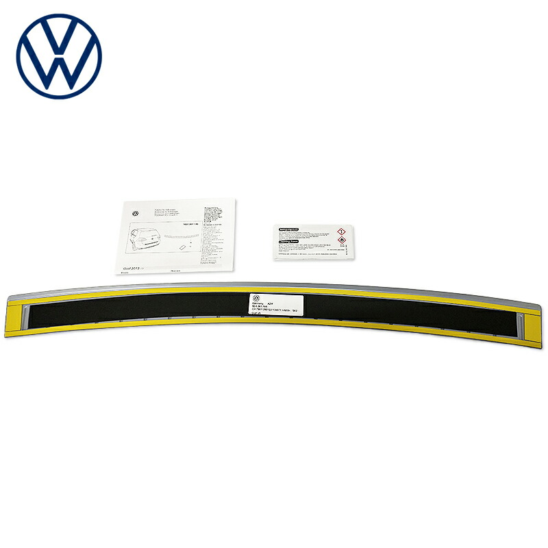 【楽天市場】Volkswagen フォルクスワーゲン 純正品 リアバンパーアッパー 5G0061195：輸入車パーツ専門店 D-STIMMER