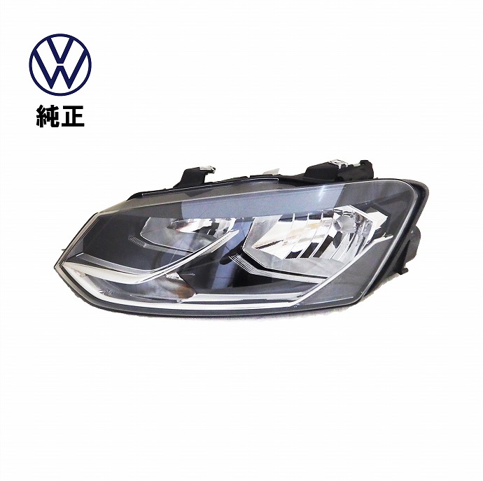 【楽天市場】VW Polo ポロ ハロゲン ツイン ヘッドランプ 左側 純正 新品 6C2941005B 日本仕様 左側通行用 ヘッドライト ...