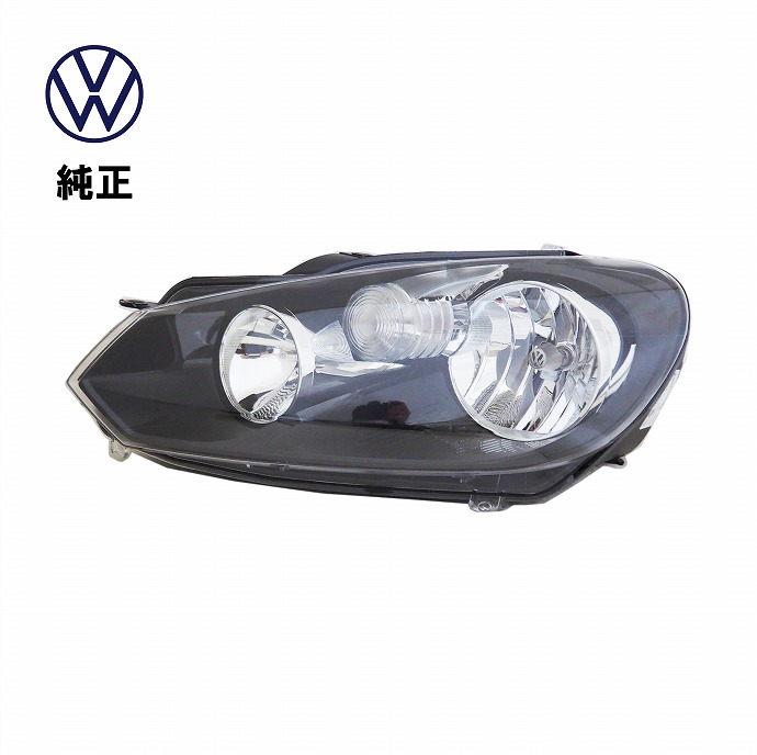 【楽天市場】VW Golf6 ゴルフ6 1K ハロゲンツイン ヘッドランプ 左側 純正 新品 5K2941005K 日本仕様 左側通行用 ...