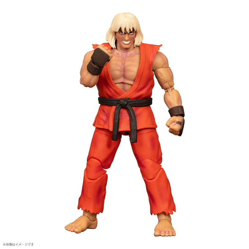 【楽天市場】スト2 フィギュア ストリートファイター アクションフィギュア 1/12 スケール STREET FIGHTER2 洗脳されたケン ...