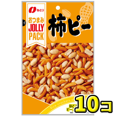 【楽天市場】【なとり】JOLLY PACK 柿ピー108g（10袋入）：駄菓子ワールド