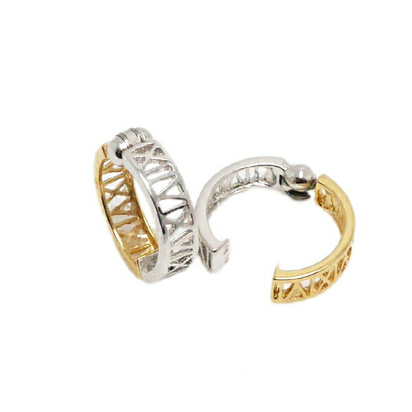 【楽天市場】【2,000円OFFクーポン利用で】（e246036）イヤリング バーシブル K18/K14WG ノンホールピアス イヤリング イヤーカフ イヤークリップ 18k 14ホワイト ...