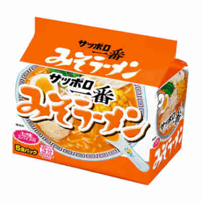 【楽天市場】【1ケース】サッポロ一番 みそラーメン サンヨー食品 5食パック 6個入り：ショップダイヘイ楽天市場店