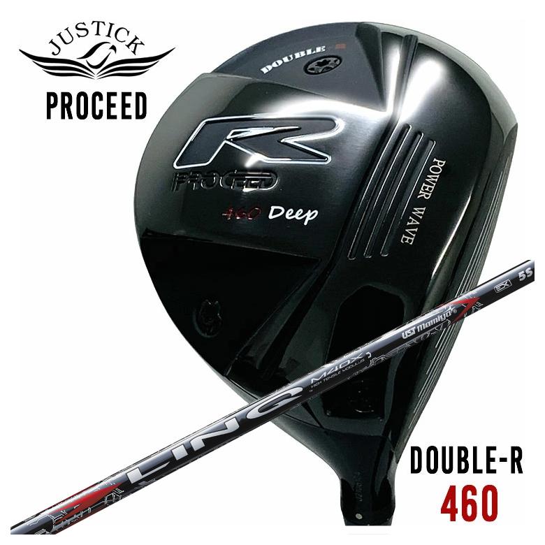 【楽天市場】【特注カスタムクラブ】JUSTICK（ジャスティック）PROCEED DOUBLE-R 460 ドライバーUSTマミヤ LIN-Q ...