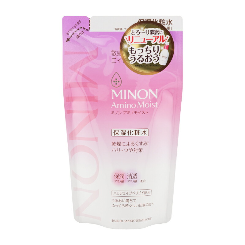 【楽天市場】MINON ミノン アミノモイスト エイジングケア ローション 詰替え 130mL 無香料 保湿化粧水 レフィル スキンケア ...