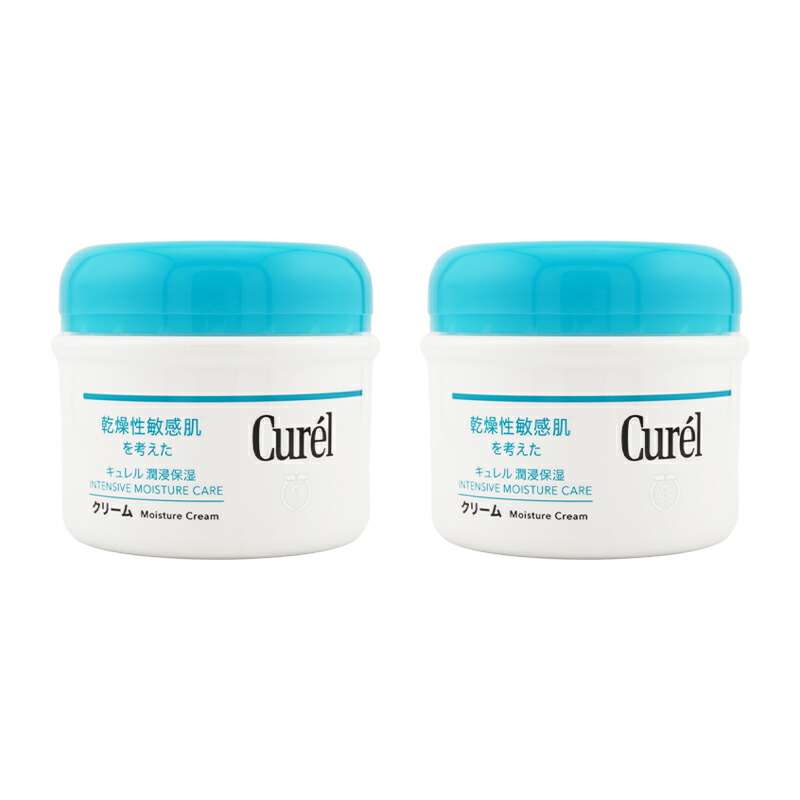 【楽天市場】[2個セット]Curel キュレル 潤浸保湿 クリーム 90g 医薬部外品 消炎剤配合 セラミドケア 弱酸性 無香料 無着色 アルコールフリー[ギフトラッピング対応]：DAIKISHOP