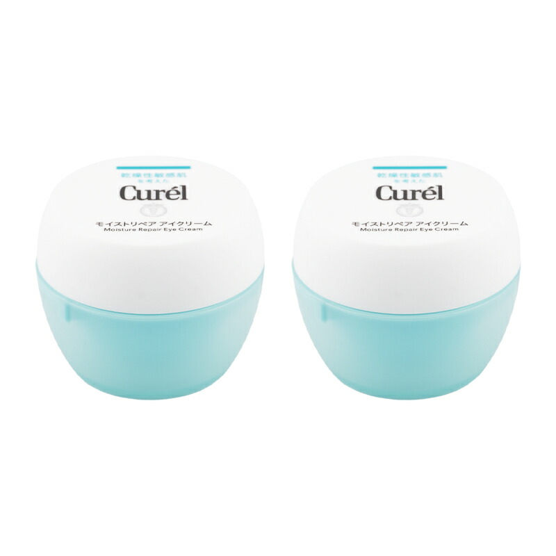 【楽天市場】[2個セット]Curel キュレル 潤浸保湿 モイストリペアアイクリーム 25g 医薬部外品 メイク汚れ 無香料 無着色 弱酸性 アルコールフリー[ギフトラッピング対応 ...