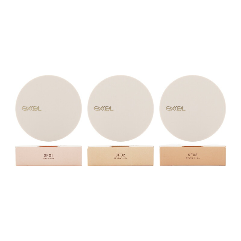 【楽天市場】excel エクセル スキンフラッター セラムクッション [3種類から選べる] SPF50+ PA++++ 13g 薄膜カバー 保湿 皮脂吸着成分[ギフトラッピング対応 ...